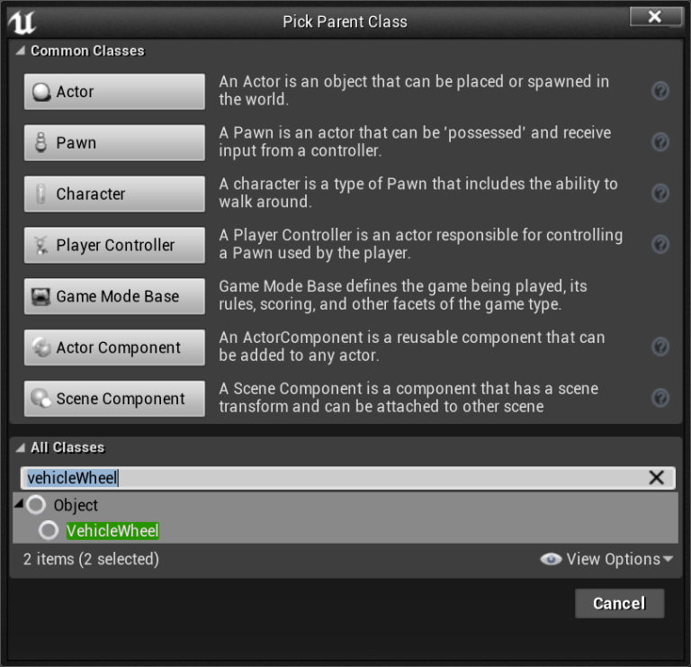 How to import a vehicle to Unreal Engine – Bionic Ape